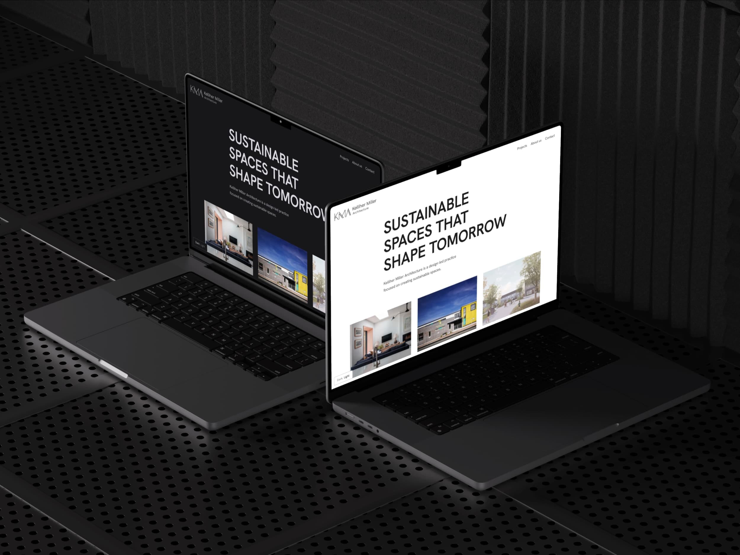 Kelliher Miller Architecture Web Design Project - Hidden Depth